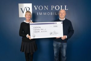 VON POLL IMMOBILIEN unterstützt die Frankfurter Tafel mit einer Spende ...